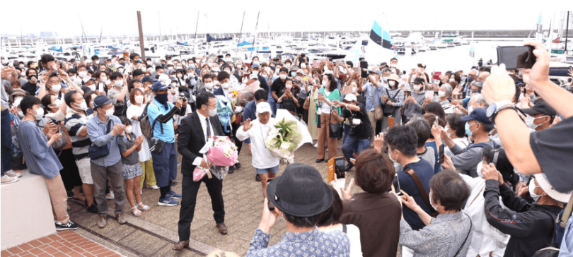 Kenichi Horie 83, becomes world’s oldest to sail solo across Pacific ...