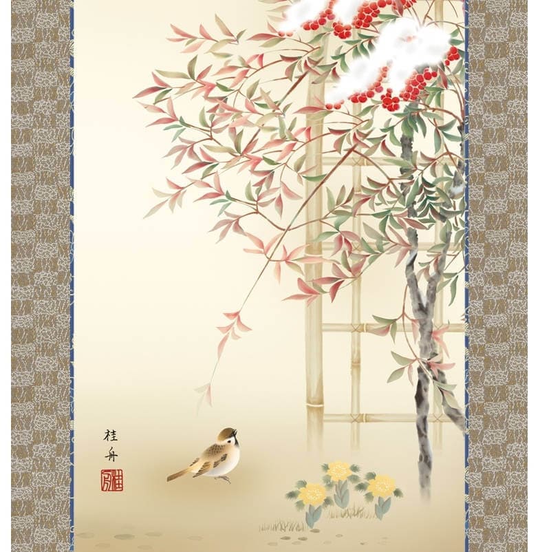 Kakejiku is seen at a representative of Japanese-syled house.