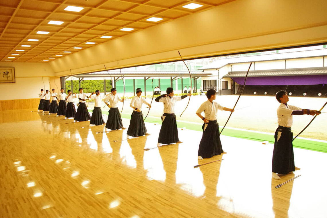 kyudo , literally “The Way of the Bow”, is one of Japan’s martial arts