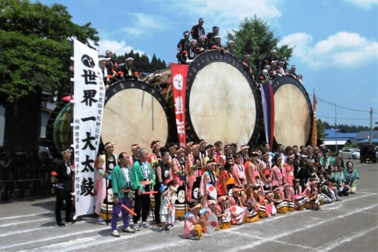 Wadaiko (Japanese drum) is an essential element of festivals and rituals