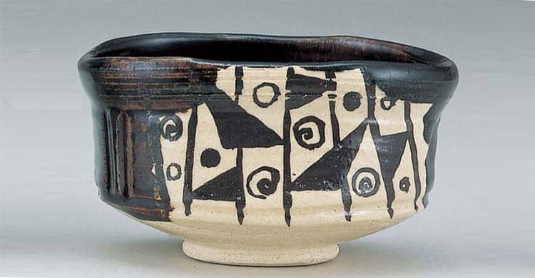 Oribe-ware (Oribe-yaki) created this style of pottery was Furuta Oribe