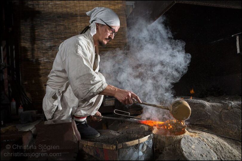 Swedish-Japanese swordsmithing, forges his destiny in Japan