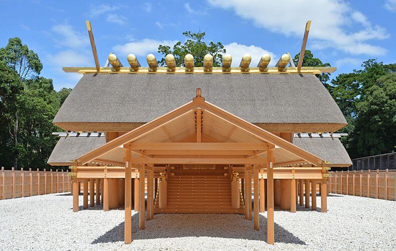 Shrine (Ise Jingu) the most venerable shrine in Japan