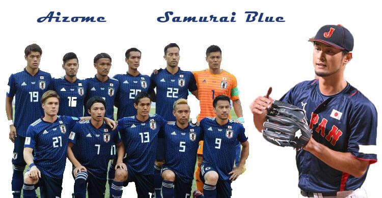 Aizome (indigo dyeing) This has long been a favourite colour in Japan.