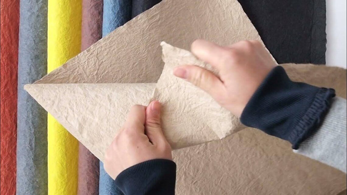 Japanese Paper (Washi) ,material is the bark of the mulberry tree