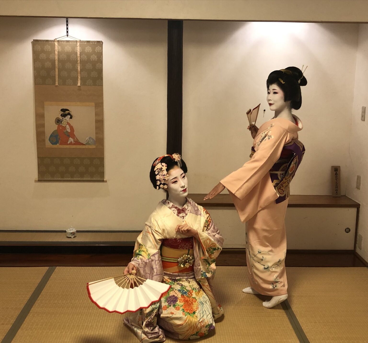 Geisha are traditional Japanese female entertainers who act as hostesses