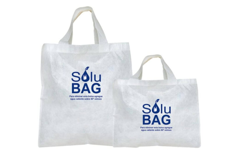 Plastic bags biodegrade developed in both soil and sea