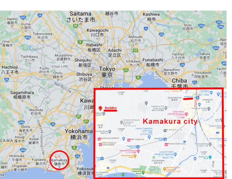 Kamakura ,once the old capital of Japan is said to be Home of the Samurai