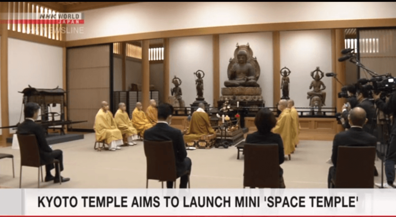 Space Temple will be launched into a space for world peace