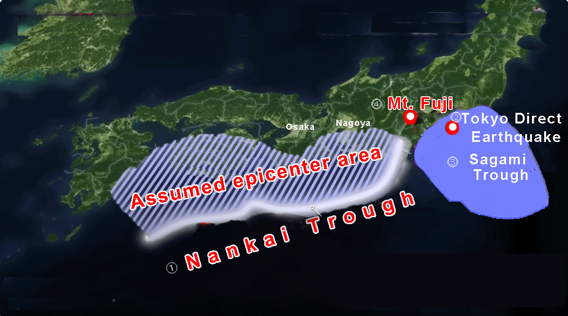 Be prepared for massive earthquakes with Tsunamis, Tokyo and Mt.Fuji ...